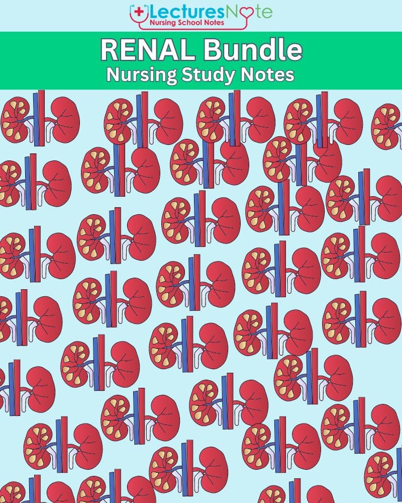 Master Renal Nursing with the Renal Bundle | lectures Note